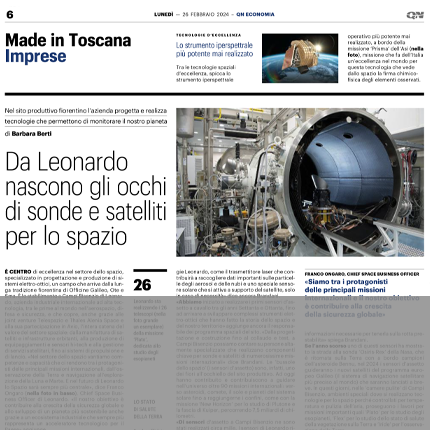 Infrastrutture e sistemi satellitari per telecomunicazioni | Leonardo ...